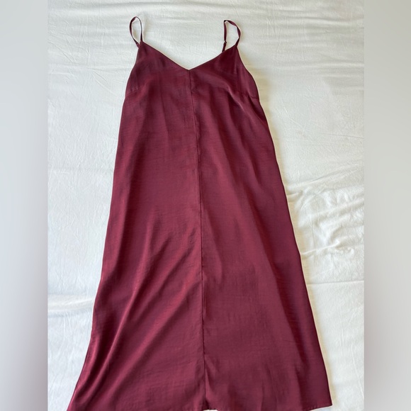 Dresses | Red Cami Slip Dress Small | Poshmark